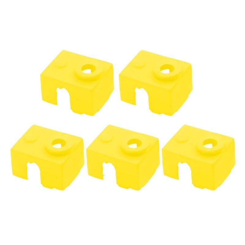 Силиконовый чехол для нагревательного блока 3D принтера, Желтый