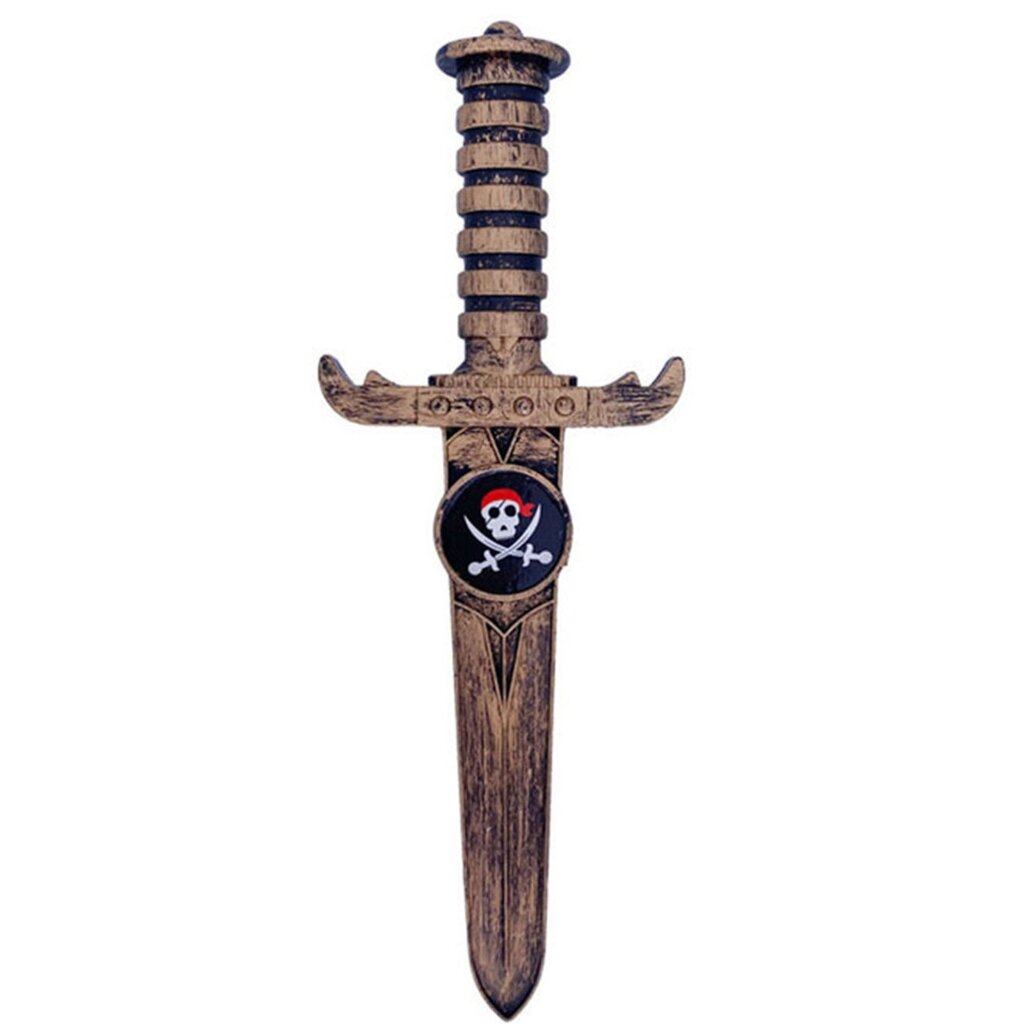 Нож муляж Пиратские мечи Аксессуары для костюма Реквизит Пластиковые кинжалы Игрушка
