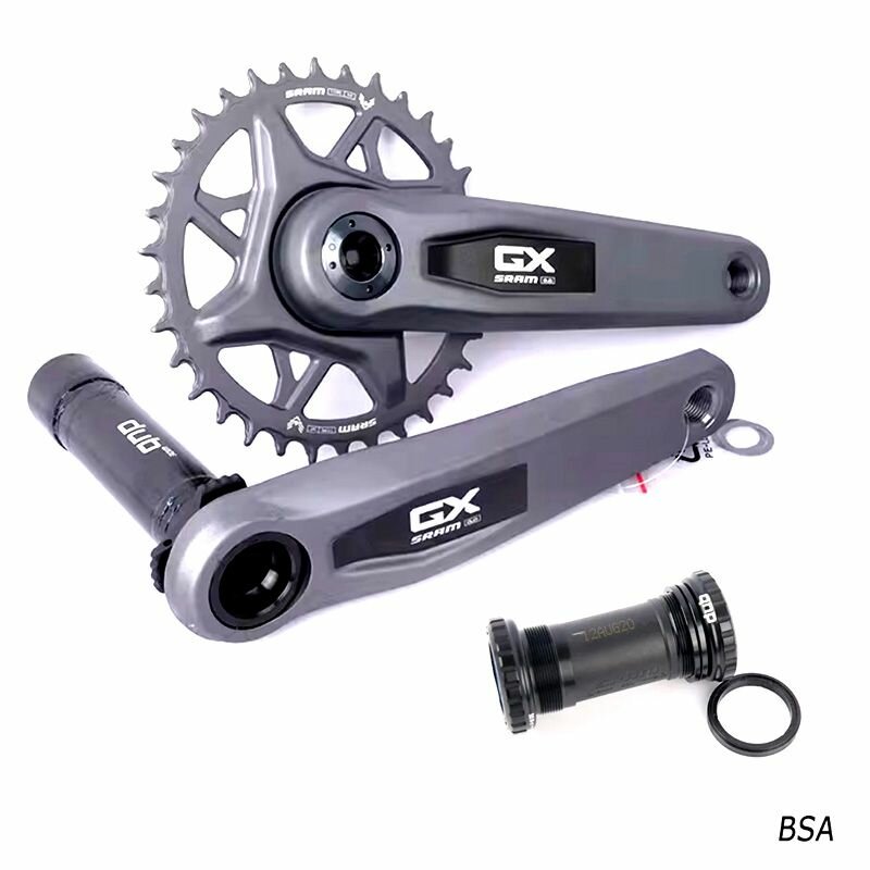 SRAM GX EAGLE T-TYPE TRANSMISSION коленчатый вал 32T 3 мм OFFSET 165 мм, с резьбой DUB BSA WIDE 68-73 мм