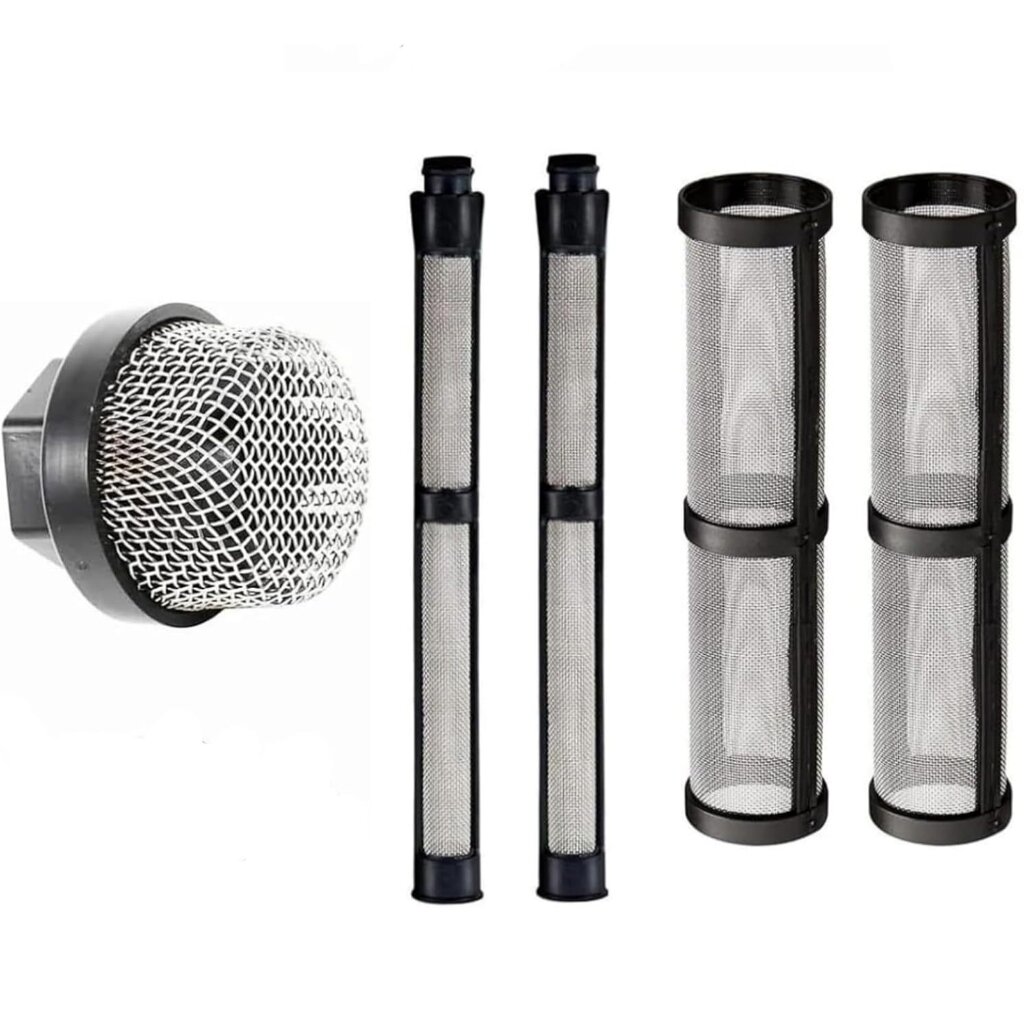Высокоэффективный безвоздушный распылитель, всасывающий фильтр, сетчатый фильтр, предотвращение засорения, долговечность, аксессуары для инструментов для покраски из металла и пластика