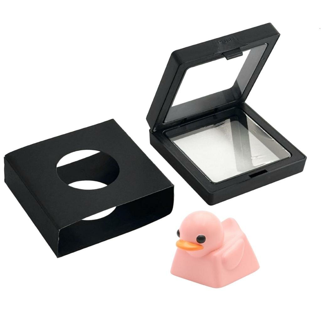 Ключ-капсула в форме утки ESC из смолы, Розовый