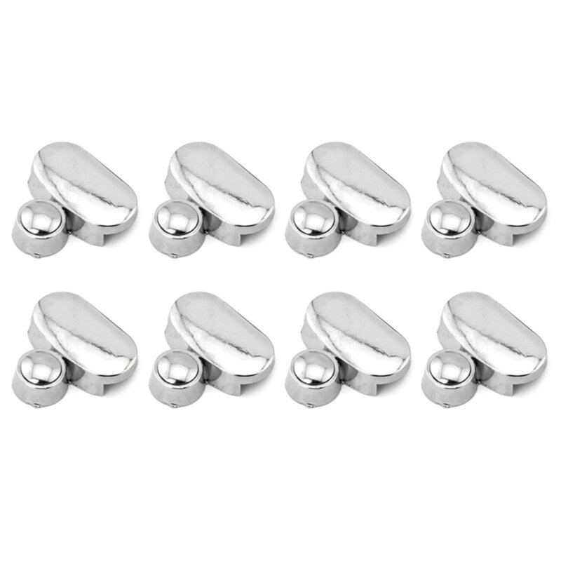 Кронштейны для крепления зеркал из Цинковых Сплавов Надежно Закрепляют Монтажные Зажимы для ванной Комнаты, Защищенные от коррозии для крепления Стекла