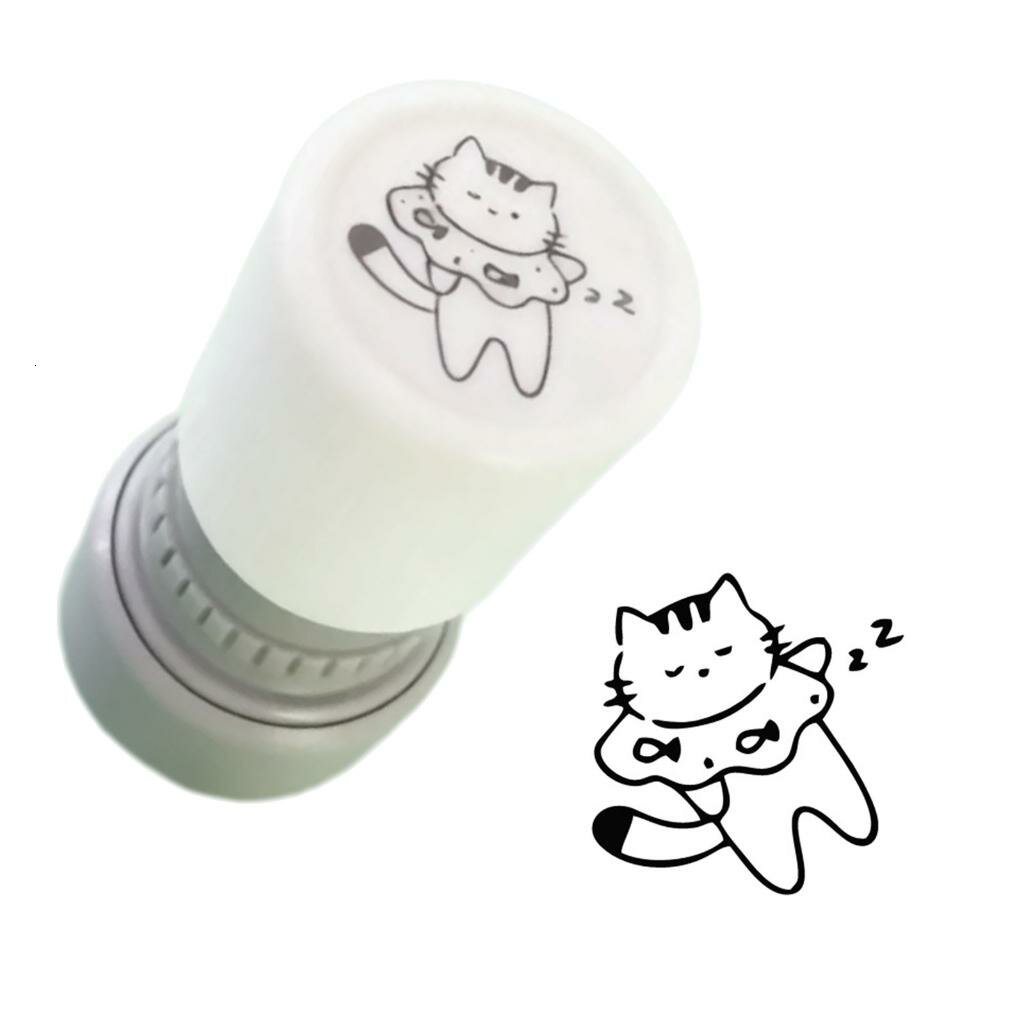 Детский штамп с котёнком для поделок, Повтор