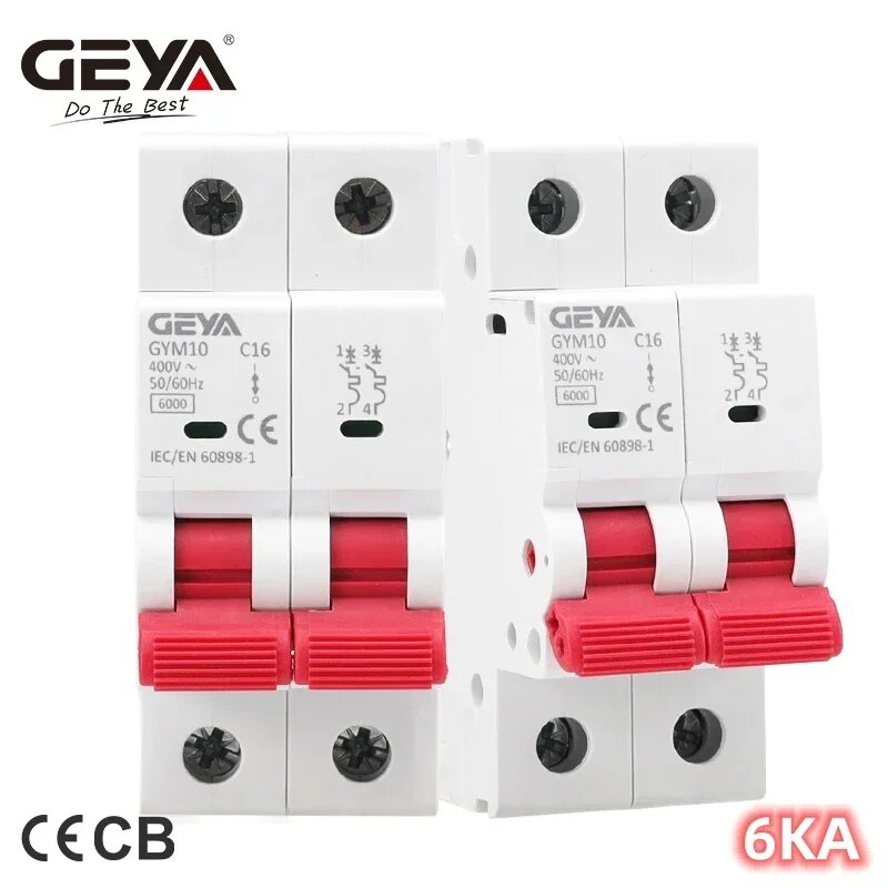 GEYA GYM10 Мини-автомат 6-63A 220V/400V 63А