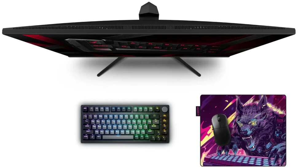 Коврик ARDOR GAMING Night Warg (S) разноцветный, 300 мм x 250 мм x 4 мм