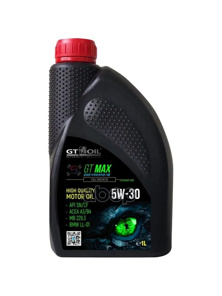 GT OIL Gt Oil Max 5w-30 Синтетическое 1 Л