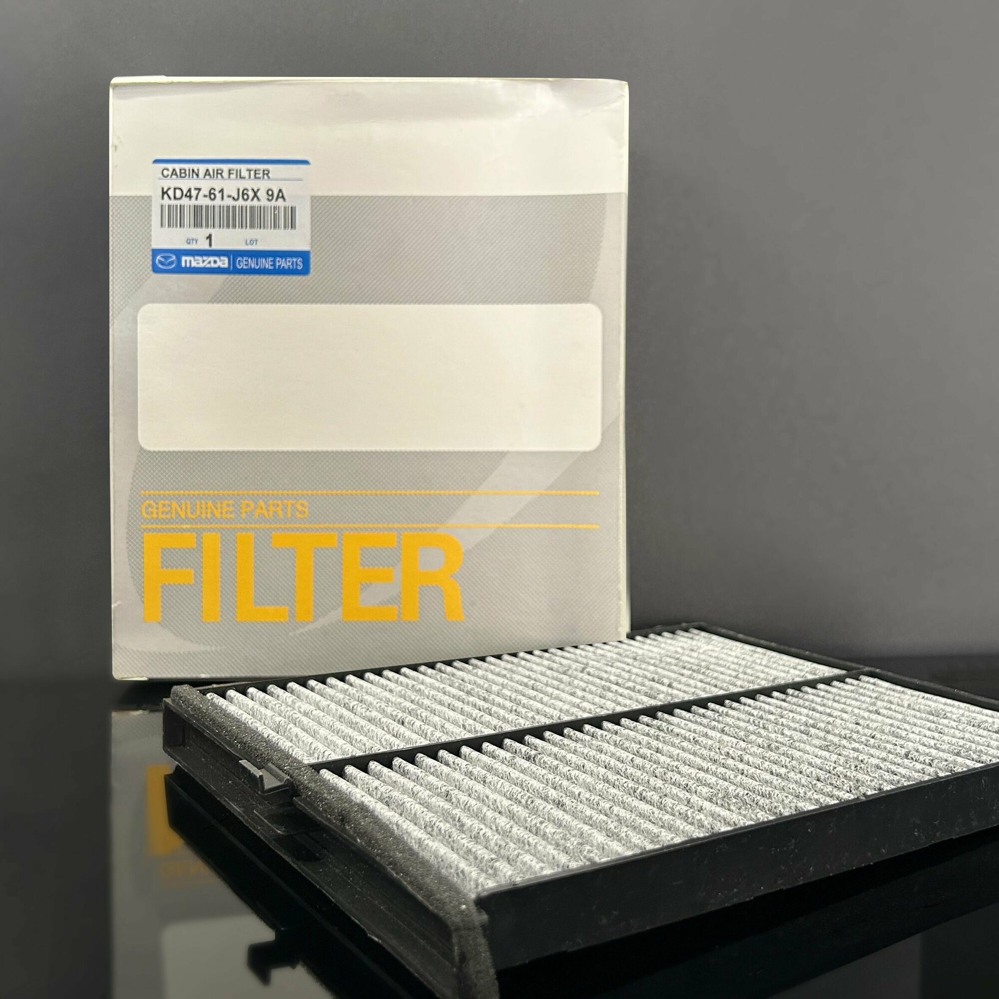 Фильтр салонный угольный Mazda / Мазда арт. KD4761J6X9A