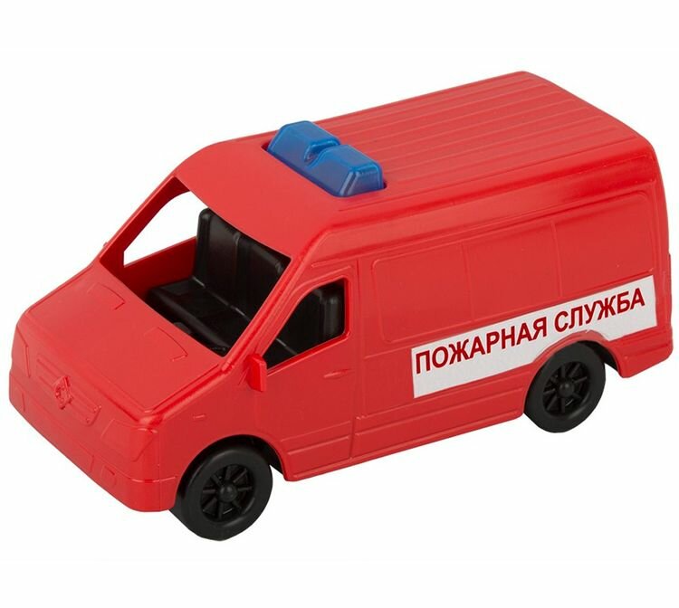 Автомобиль Пожарная служба (19см, пластик, в сетке, от 3 лет) У364, (ООО "Спектр")