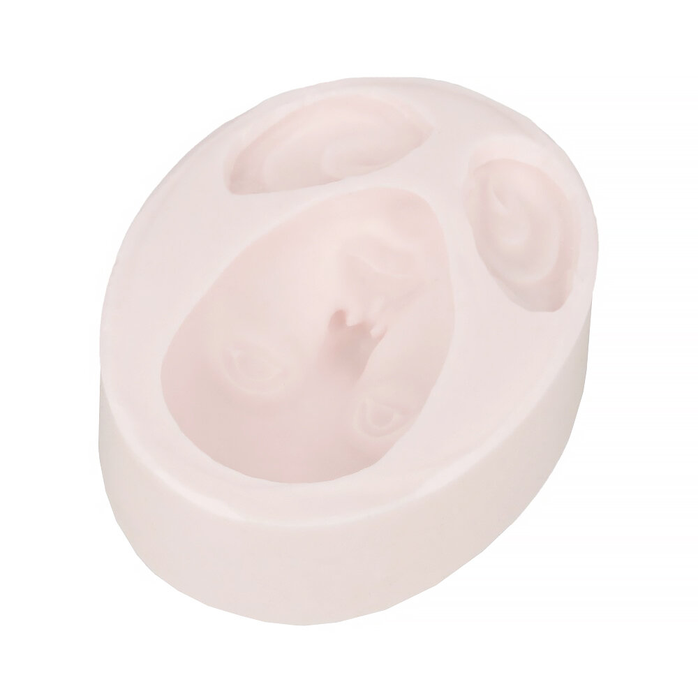 AFDM силиконовый молд размер L (2) Лицо Эльфа 55x39 мм для лепки изделий AFDM-0024