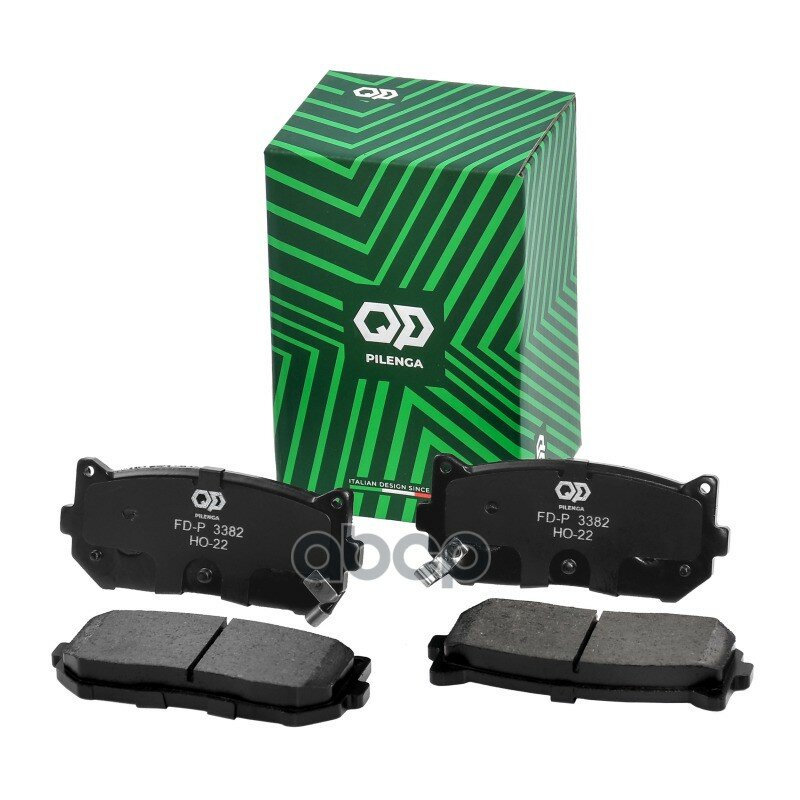 PILENGA Колодки тормозные задние дисковые HYUNDAI/KIA PILENGA арт. fd-p3382