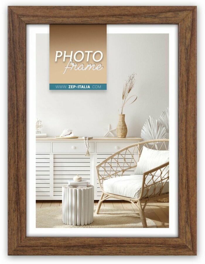 Рамка для фото 20х30 деревянная со стеклом настольная/настенная ZEP V33238