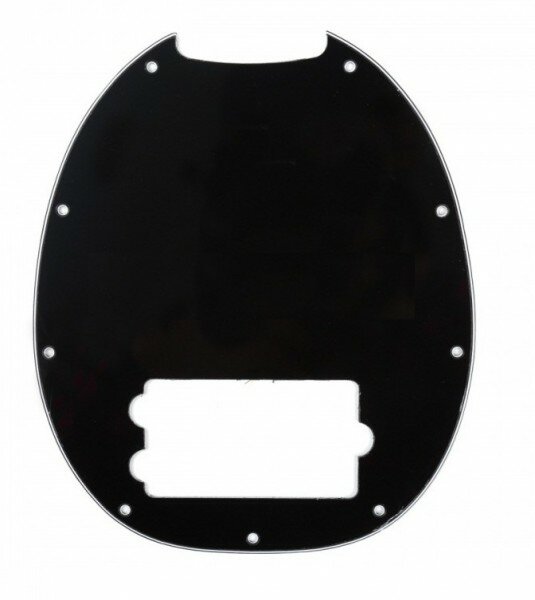 Панель для оригинального Musicman Stingray H, Musiclily MX0771, черный