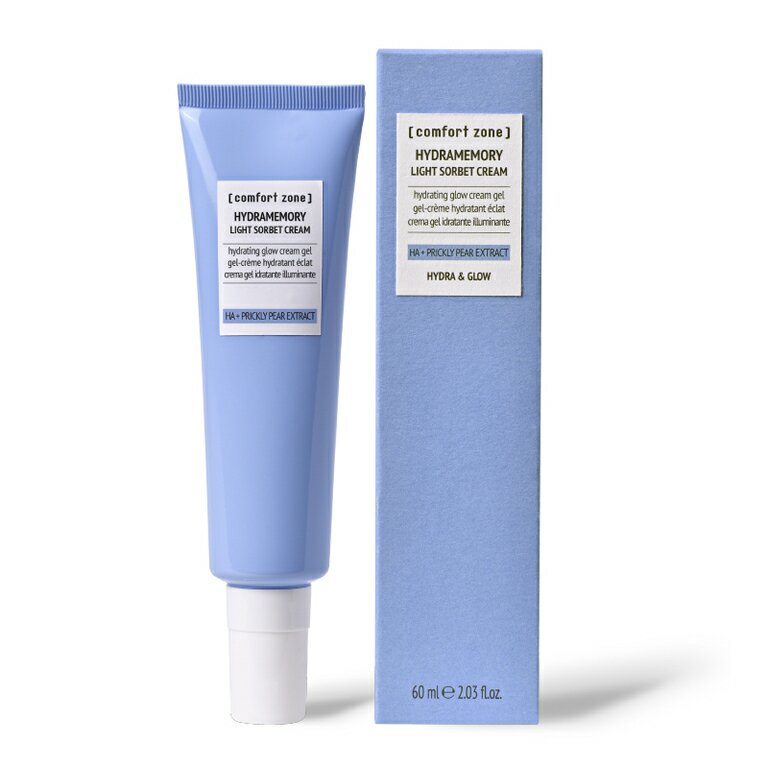 COMFORT ZONE HYDRAMEMORY Light Sorbet Cream Легкий крем для лица увлажнение и сияние 60 мл