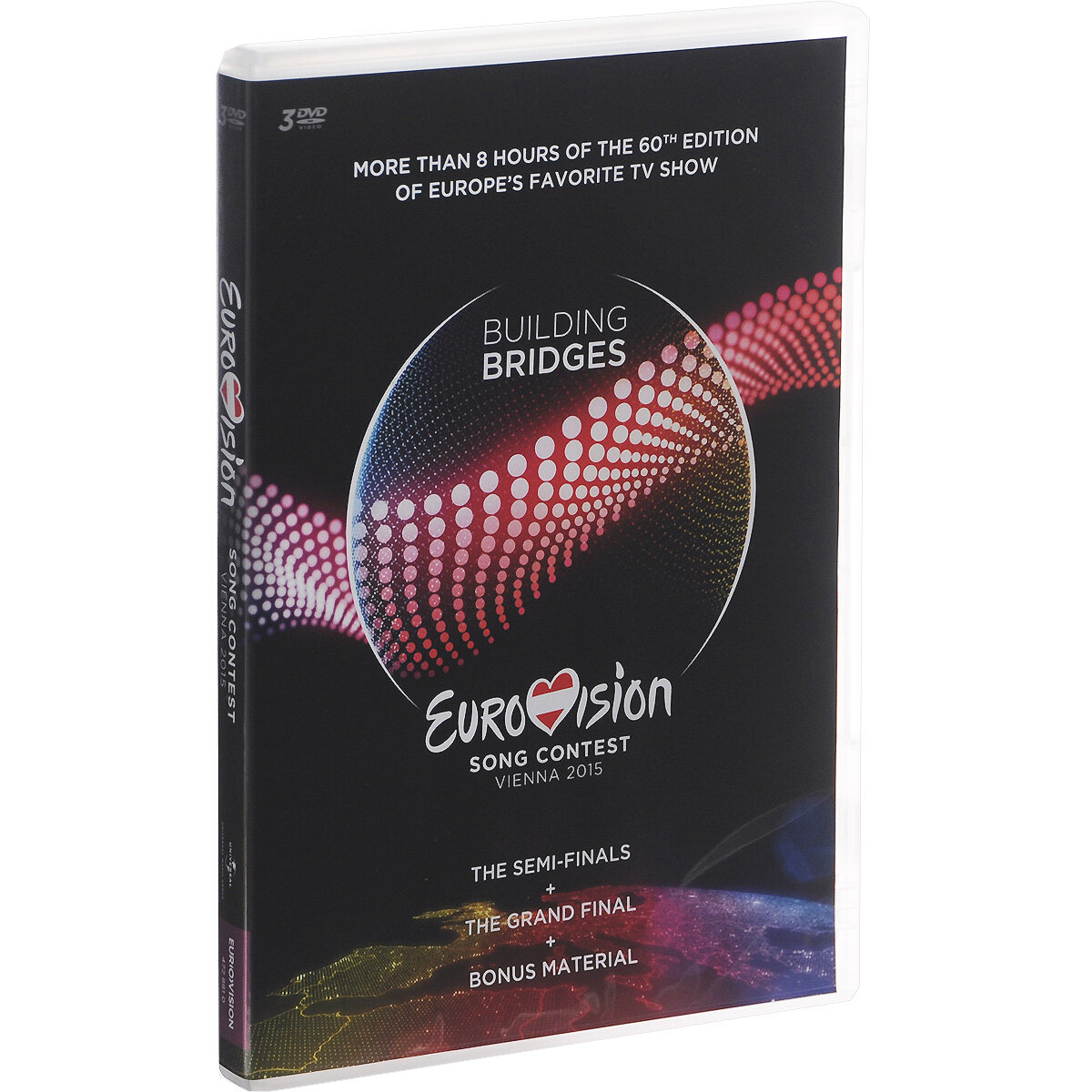 Eurovision Song Contest, Vienna 2015, 3 DVDs (3 DVD)