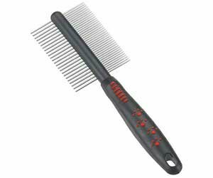 Расческа для кошек и собак Hello Pet с лапками двухсторонняя 22*8*6,5см 148 d-б /12/