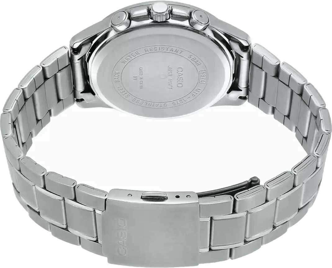Наручные часы CASIO, бежевый, серебряный, золотой — фото 1