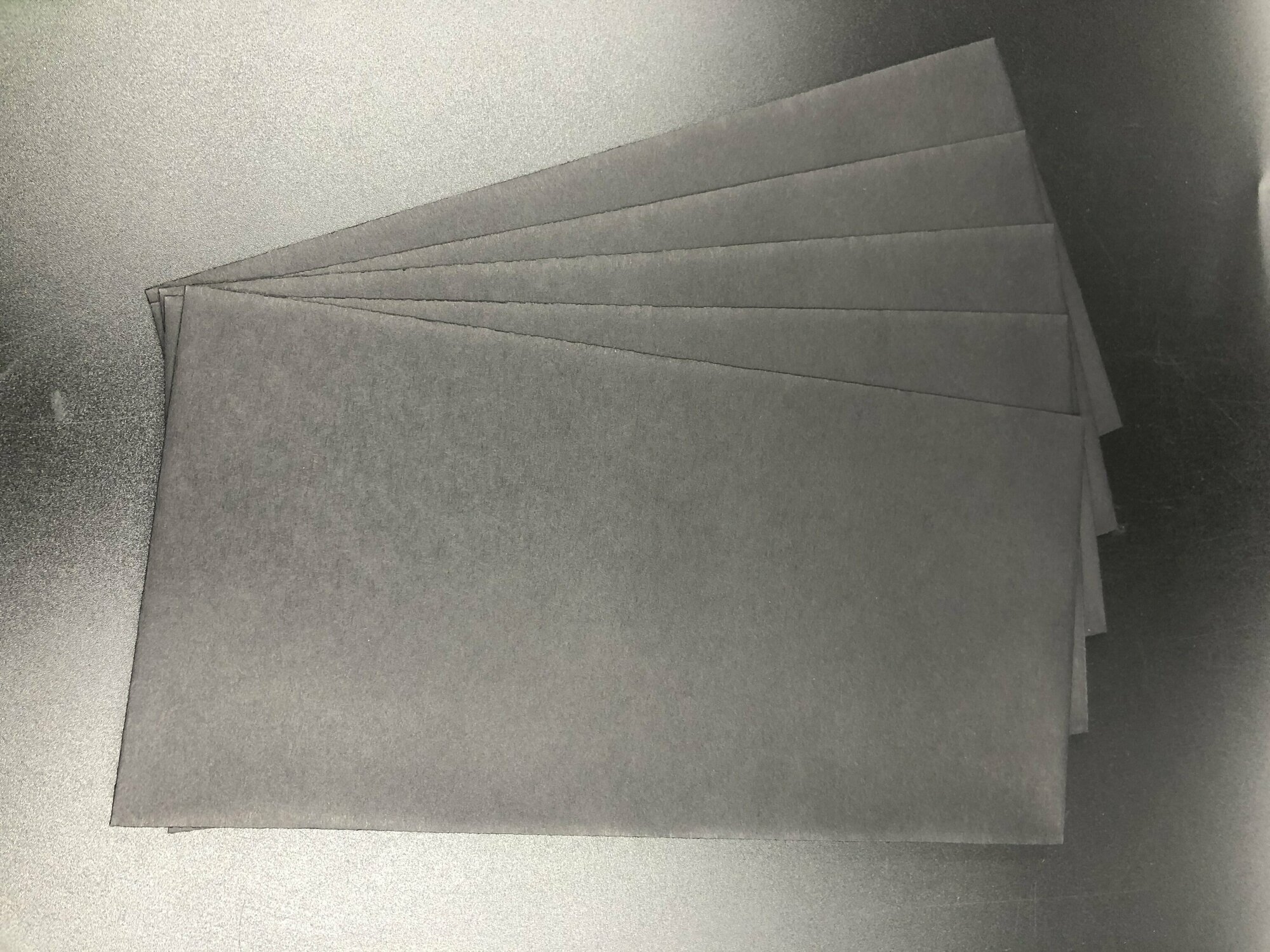 Конверты подарочные Драйв Директ черные 5 шт С65 (114х229) отрывная силиконовая лента, 120г/м2, 5 шт, производство Германия