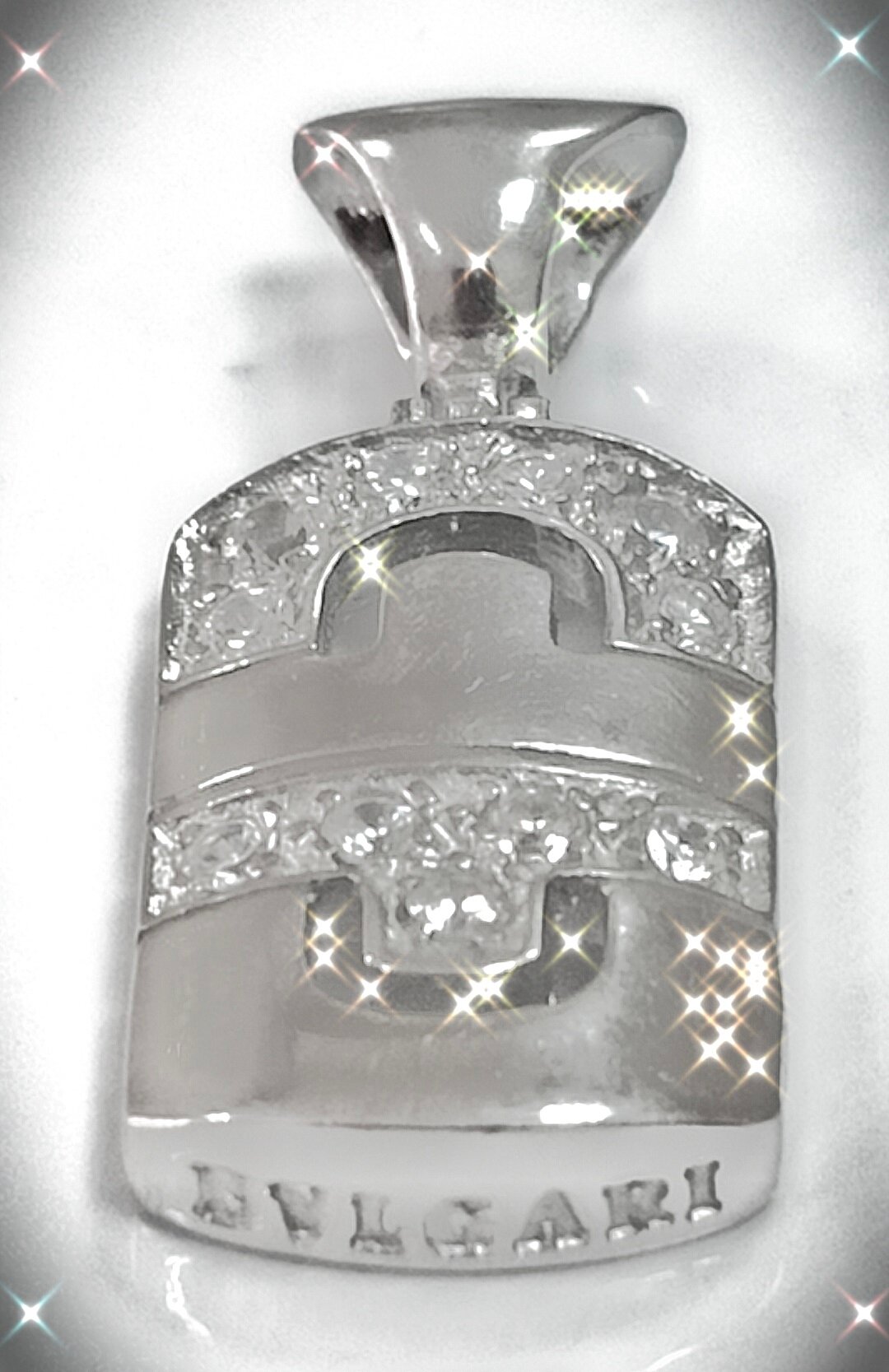 Подвеска, серебро, 925 проба, родирование, фианит
