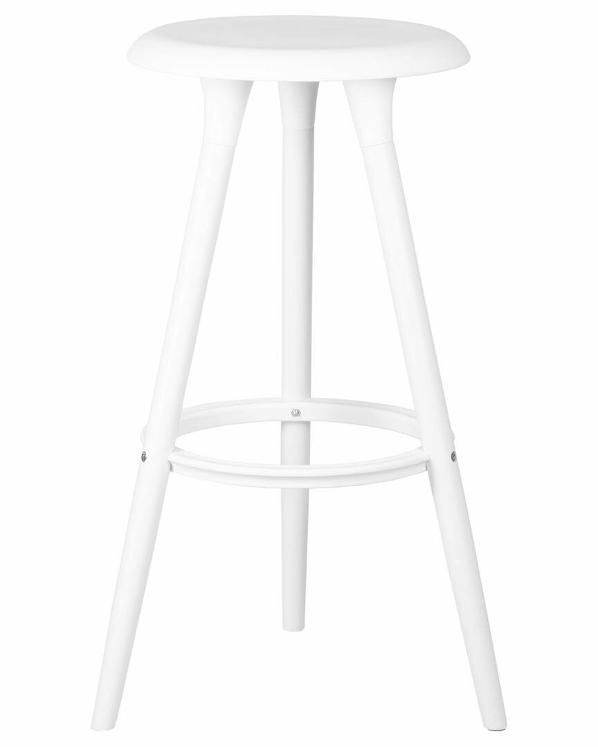 Стул барный DOBRIN Табурет барный DOBRIN ROYCE WHITE, белый (W-02) арт. LMZL-PP652_W-TR_P-W-02