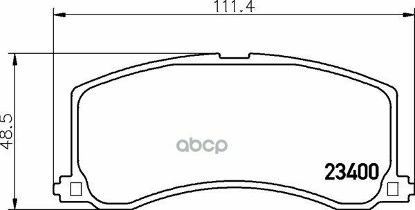 Колодки торм. пер. Mintex арт. MDB1740