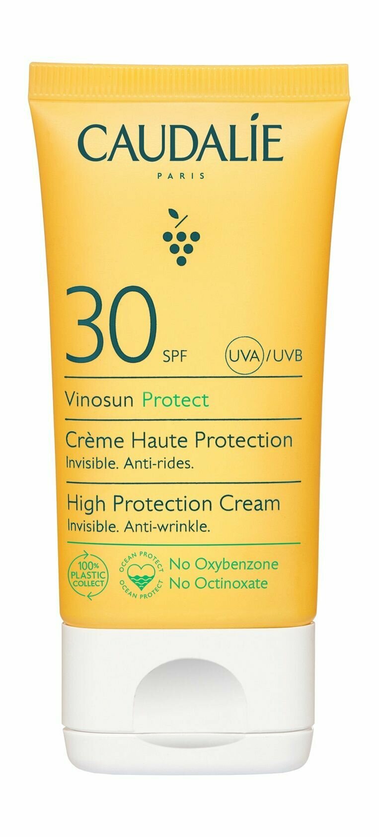 CAUDALIE Vinosun Солнцезащитный крем для лица SPF 30, 50 мл