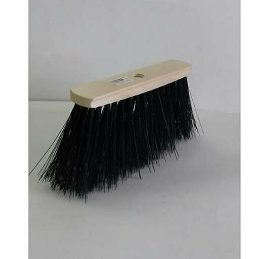 Щетка-метла с длин. ворсом 250х50х20 (дерево) 5-ти рядная с резьбой