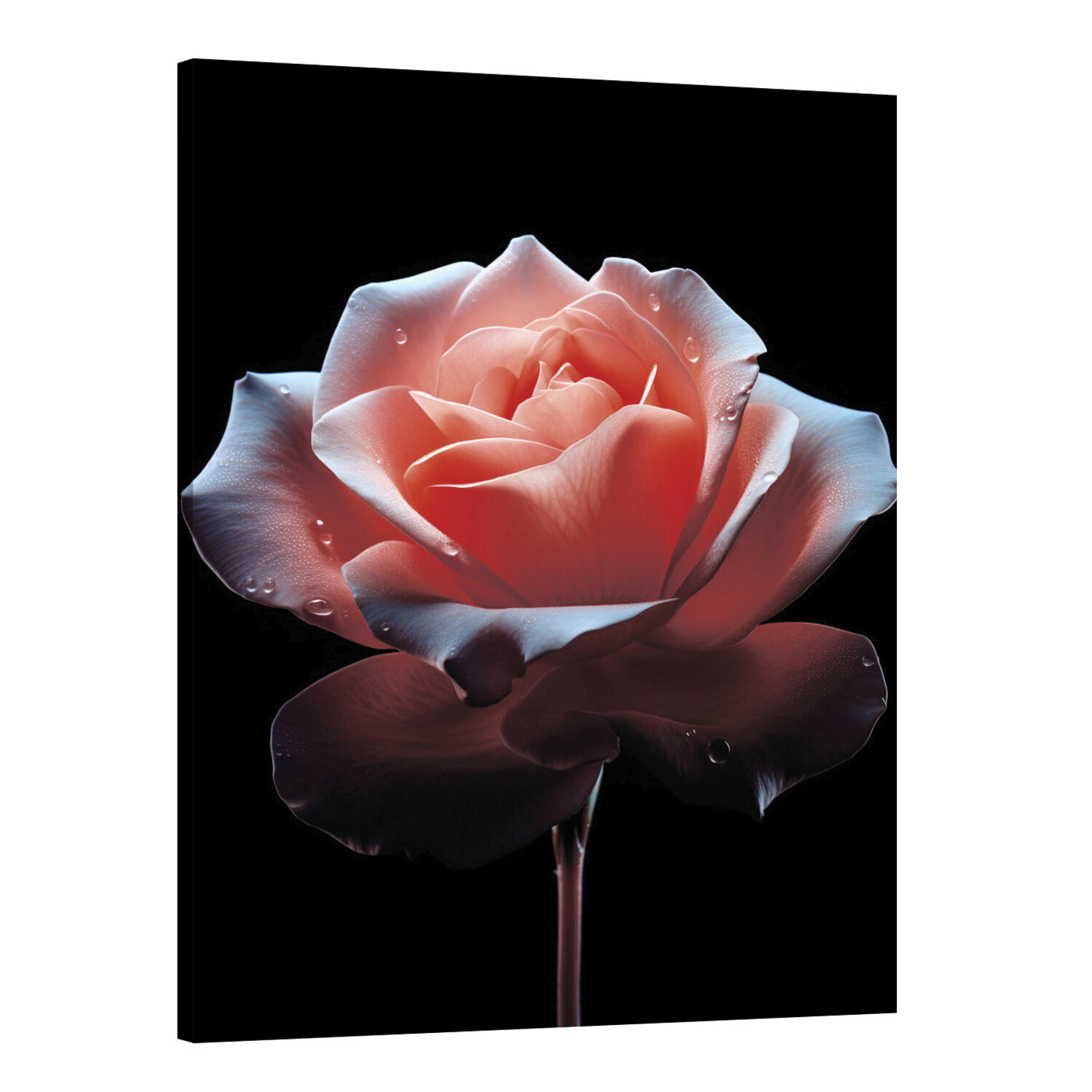 Интерьерная картина 50х70 "Цветочные ноты"