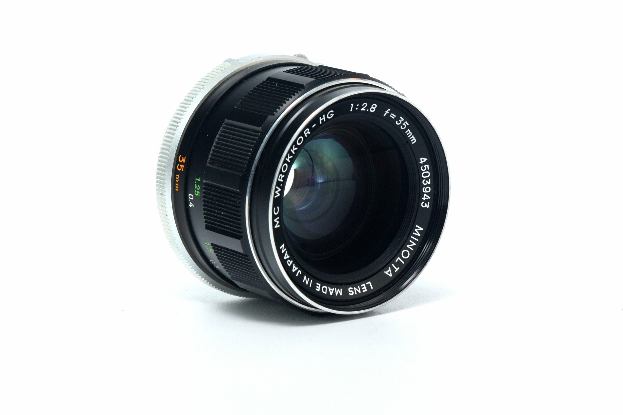 Minolta MC W.Rokkor-HG 35mm f2.8