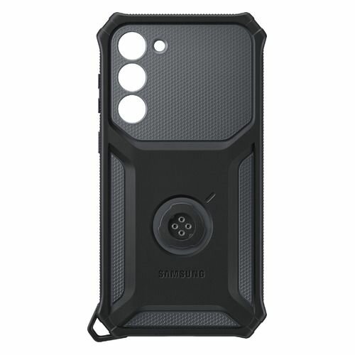 Чехол (клип-кейс) Samsung Rugged Gadget Case, для Samsung Galaxy S23+, противоударный, титан [ef-rs916cbegru]