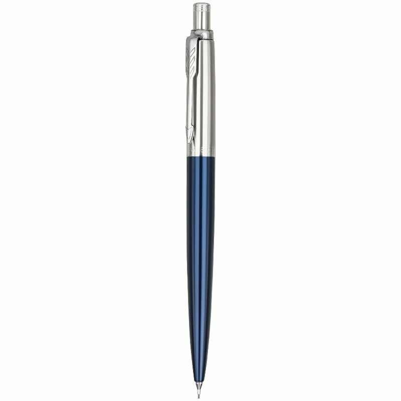 Карандаш механический Parker "Jotter", Royal Blue Chrome CT, 0,5 мм, подарочная упаковка (1953422)