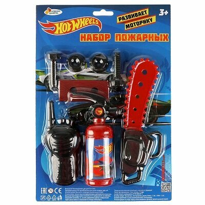 Набор пожарного Хот Вилс
