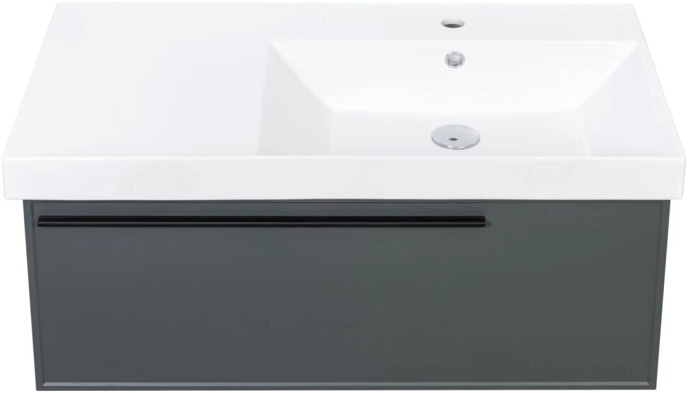 Тумба серо-зеленый матовый 87,6 см La Fenice Elba FNC-01-ELB-G-90