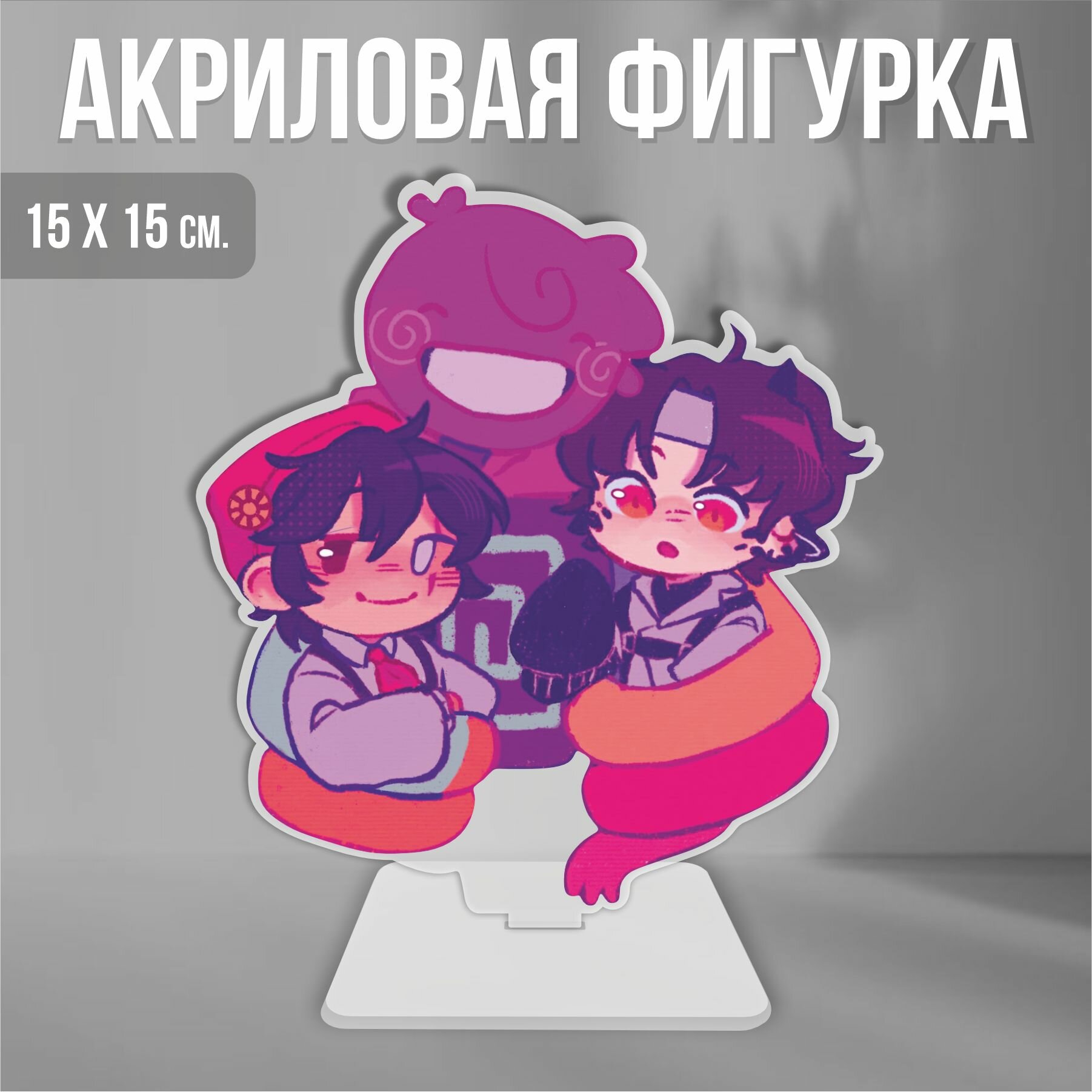 Акриловая фигурка декоративная / статуэтки для интерьера Dream SMP Алекс Квакити