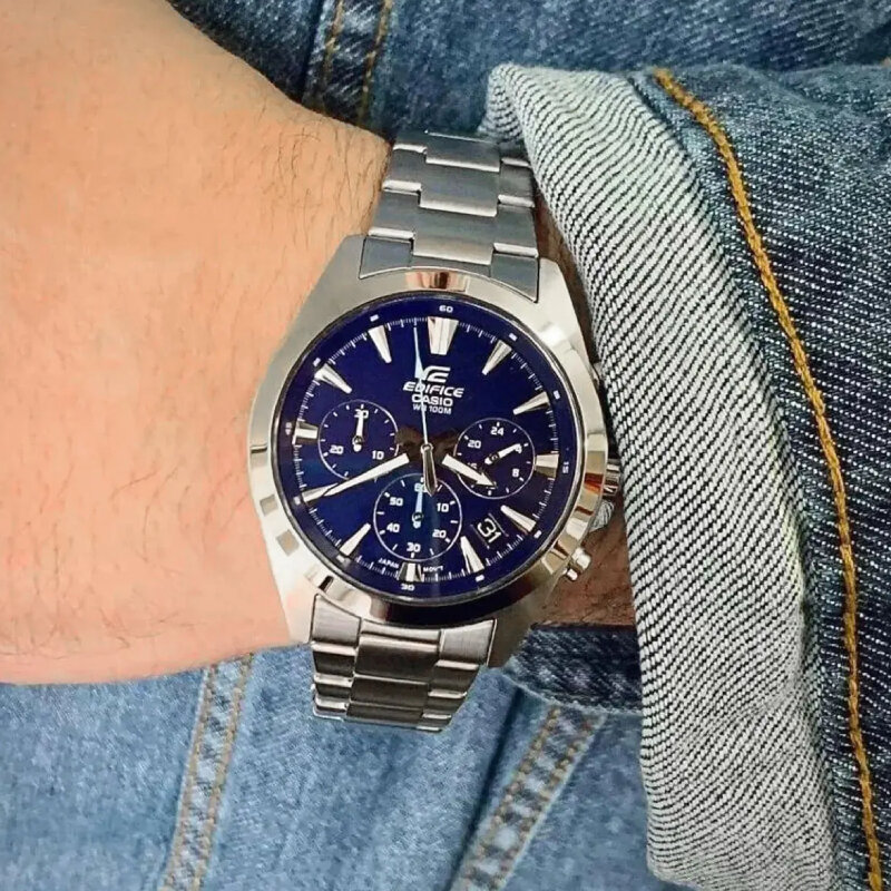 Наручные часы CASIO Edifice, синий — фото 1