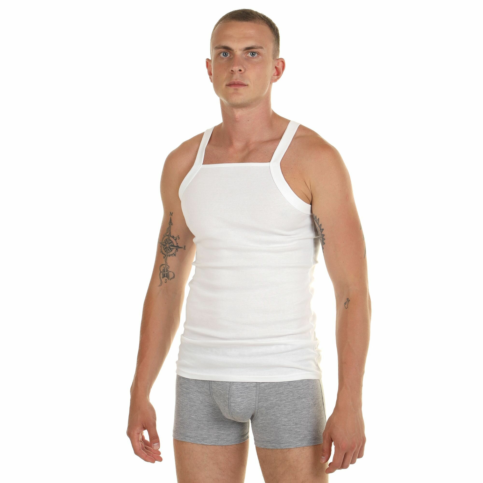 Майка Мужская майка на узких бретелях DonDon