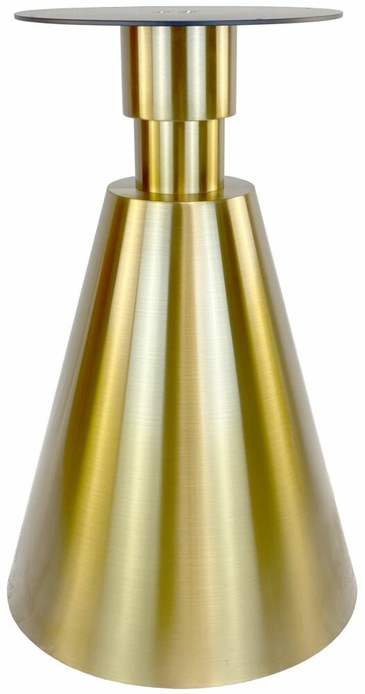 Подстолье 2108EM STOOL MARKET золотой, круглая столешница, круглое основание