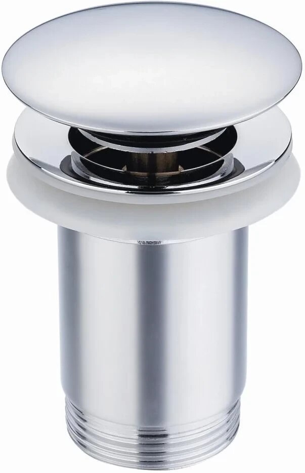 Донный клапан для раковины AQG Norm C 400050125 с переливом, хром