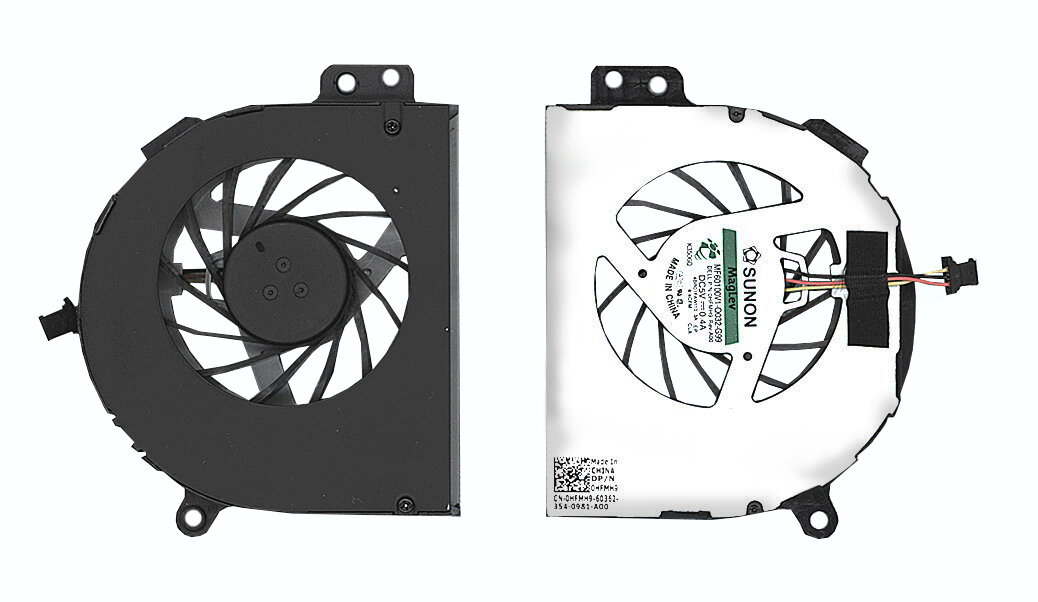 Вентилятор (кулер) для Dell HFMH9 (3-pin)