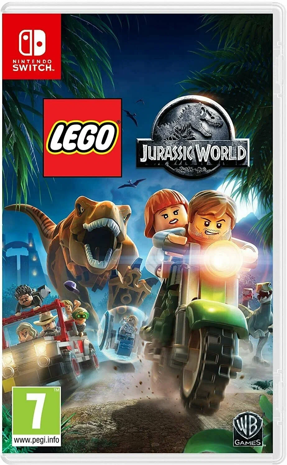 Игра LEGO Jurassic World для Nintendo Switch (картридж, русские субтитры)