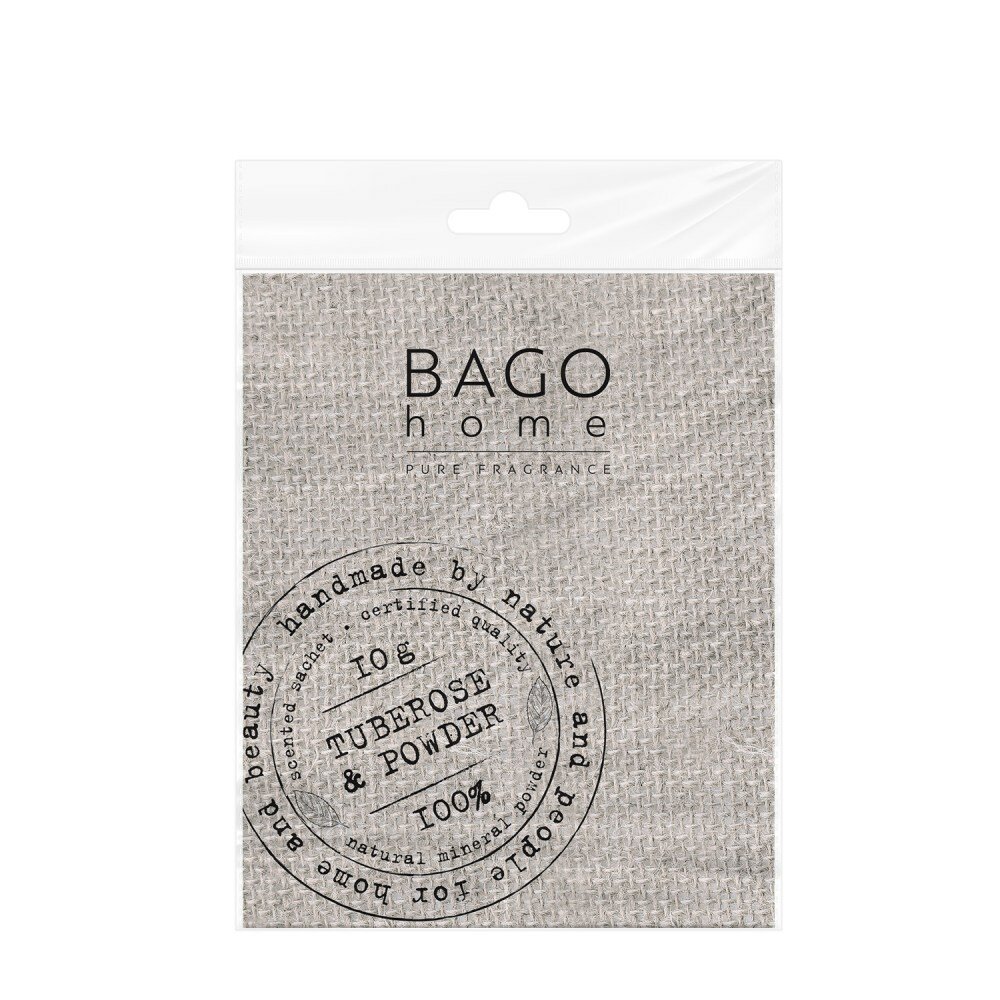 Тубероза и пудра BAGO home ароматическое саше 10 г