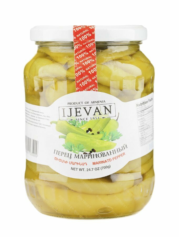 Перец маринованный цицак Иджеван IJEVAN 700г