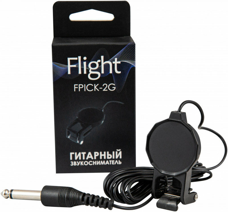 Пьезозвукосниматель FLIGHT FPICK-2G для акустической гитары FLIGHT FPICK-2G FPICK-2G/DNT-64752