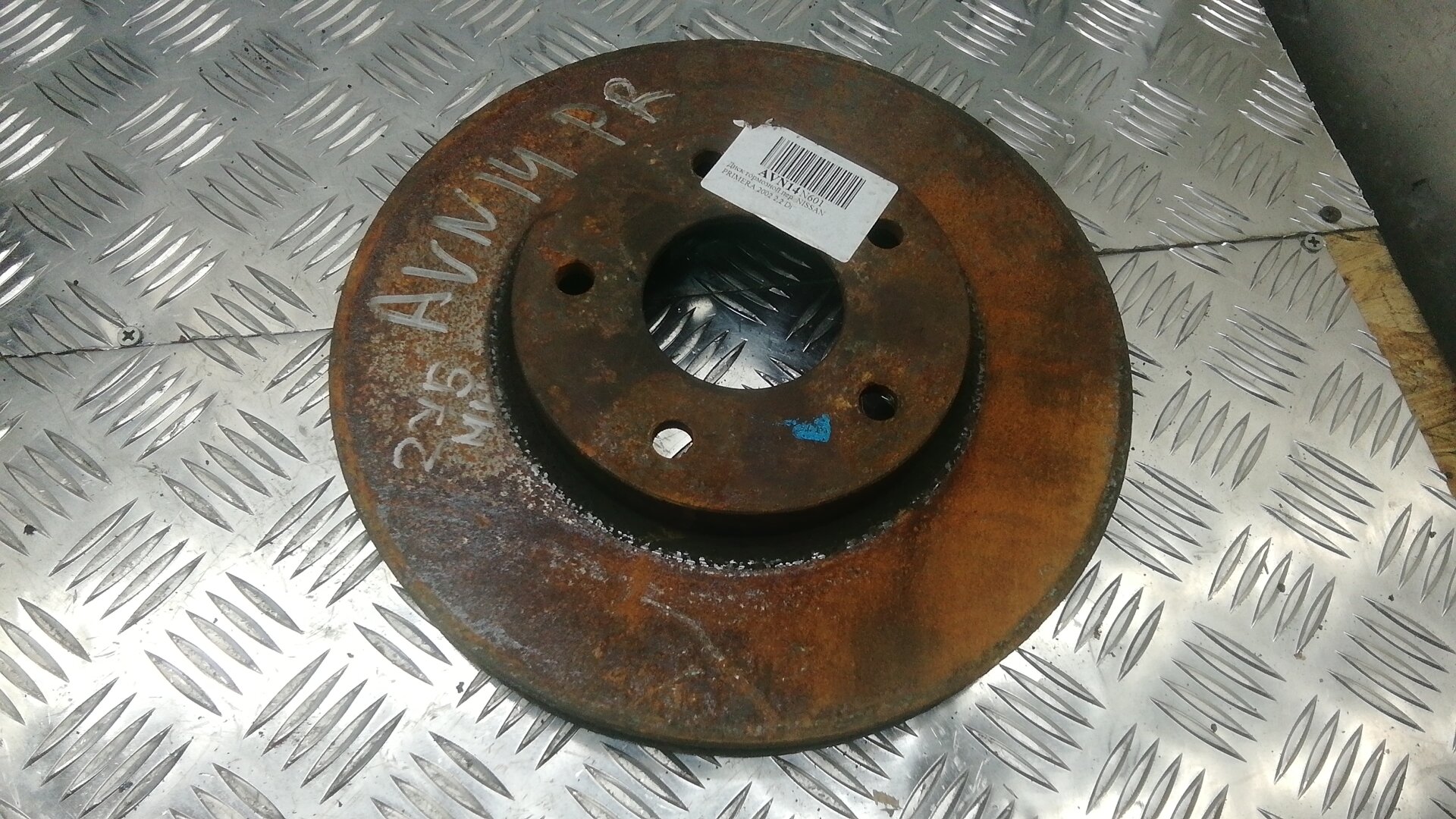 Диск тормозной передний NISSAN PRIMERA P12