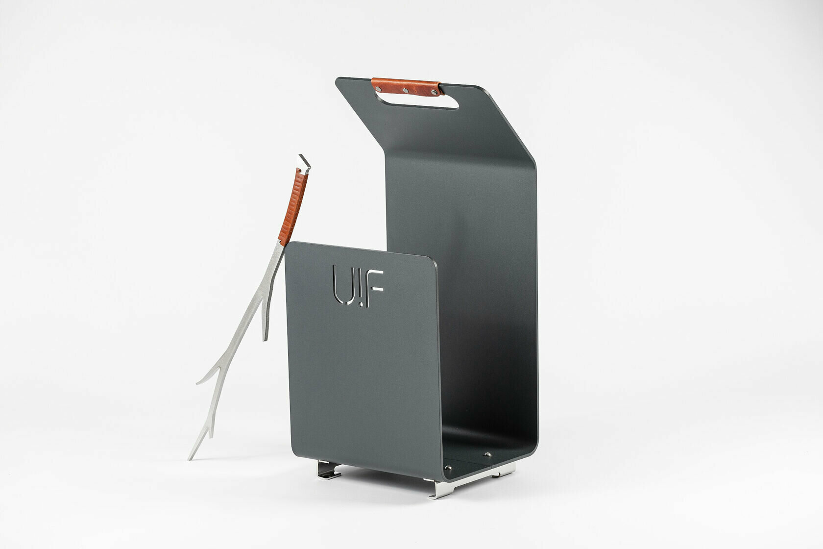 Дровница Up! Flame Outdoor Firewood Holder FN grey