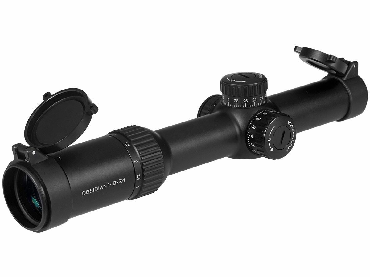 Прицел Gaut Obsidian1-8x24, сетка X2, подсветка точка