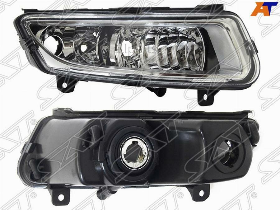 SAT ST-441-2040R Фара противотуманная (Справа/ SEDAN 15-20 /HBK 09-15 под 2 лампы) Volkswagen Polo 09-20
