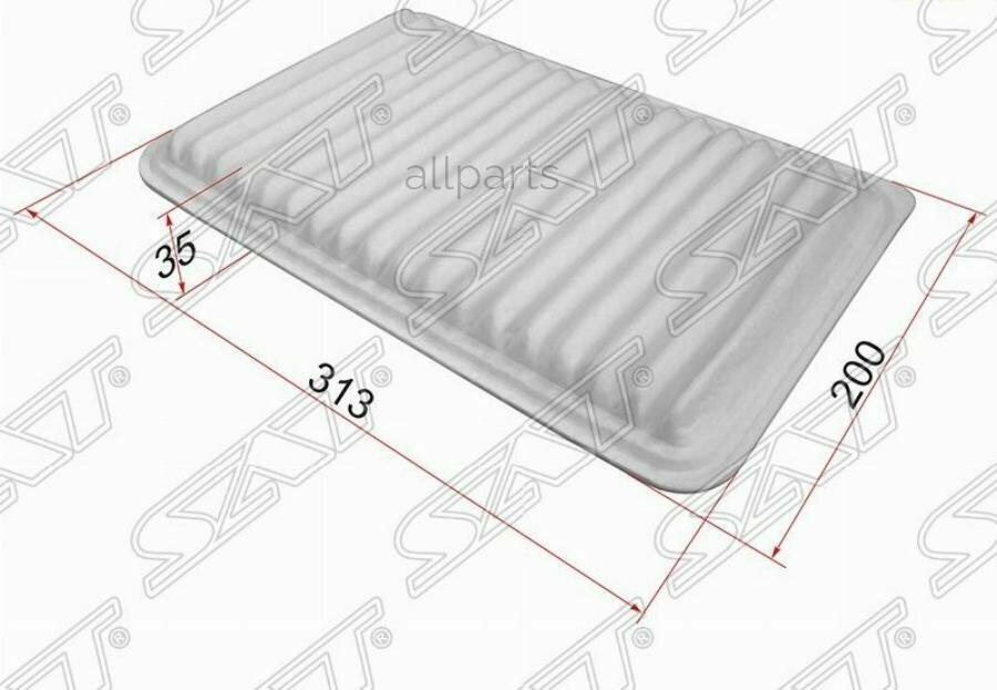 SAT ST-ZJ01-13-Z40 Фильтр воздушный Mazda 3 03-13 / Demio 02-14