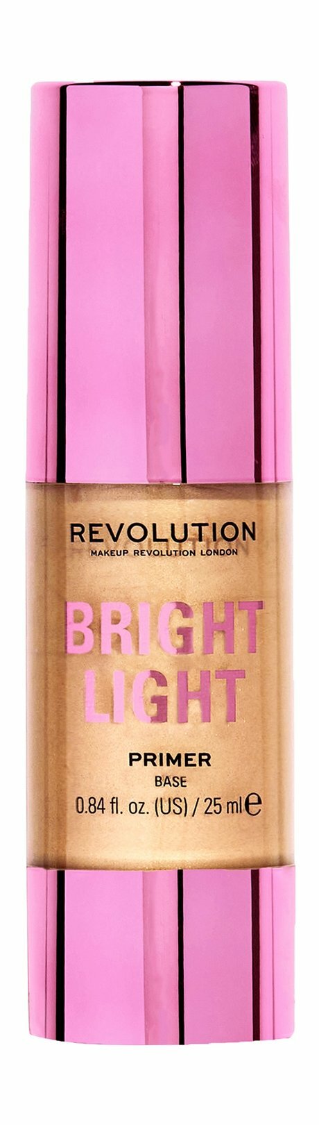 Revolution Makeup Bright Light Primer, База под макияж для придания сияния коже, 25мл