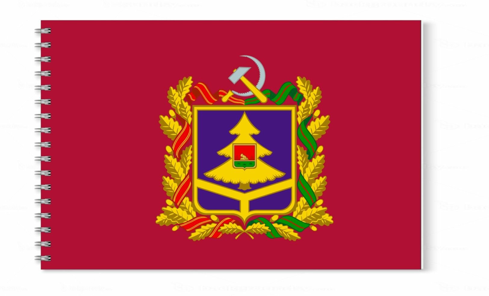 Альбом для рисования MIGOM А4 0038 - Брянская область
