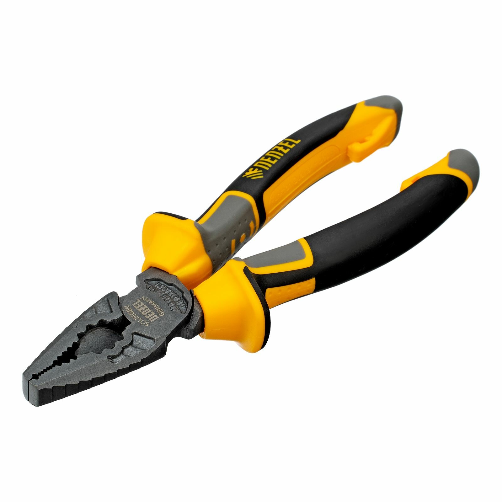Плоскогубцы комбинированные 165 мм трехкомпонентные рукоятки Denzel 17080